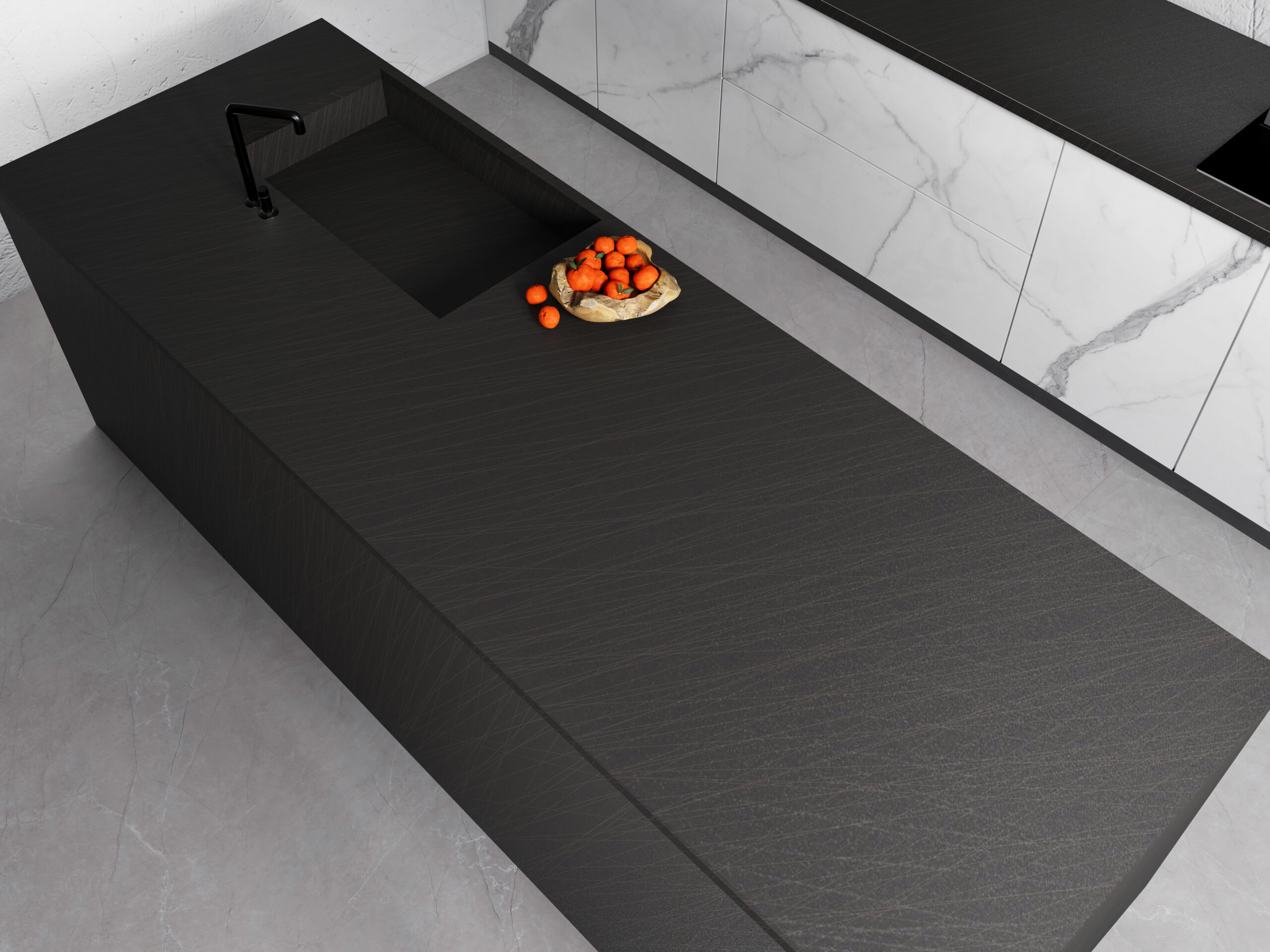 Limestone Marrone MAMO Sintered Stone Slab - Marable - Sydney Marble ...